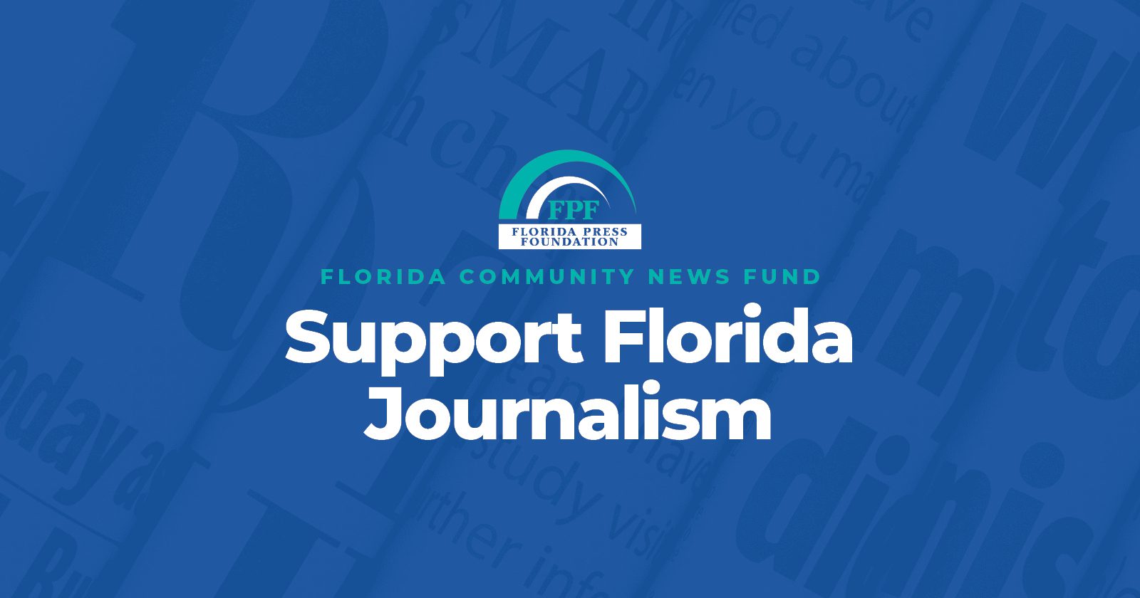 Support Florida Journalism with the Community News Fund